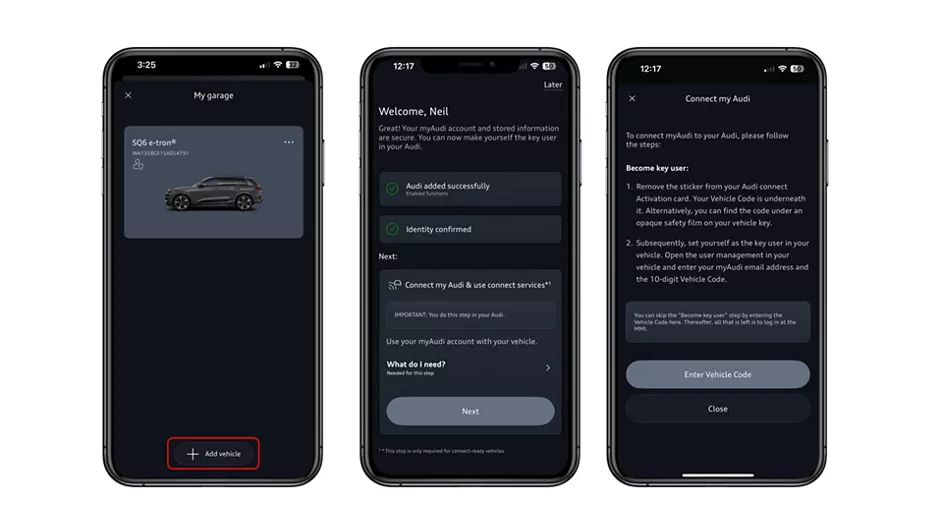 myAudi Vehicle Functions | Audi USA