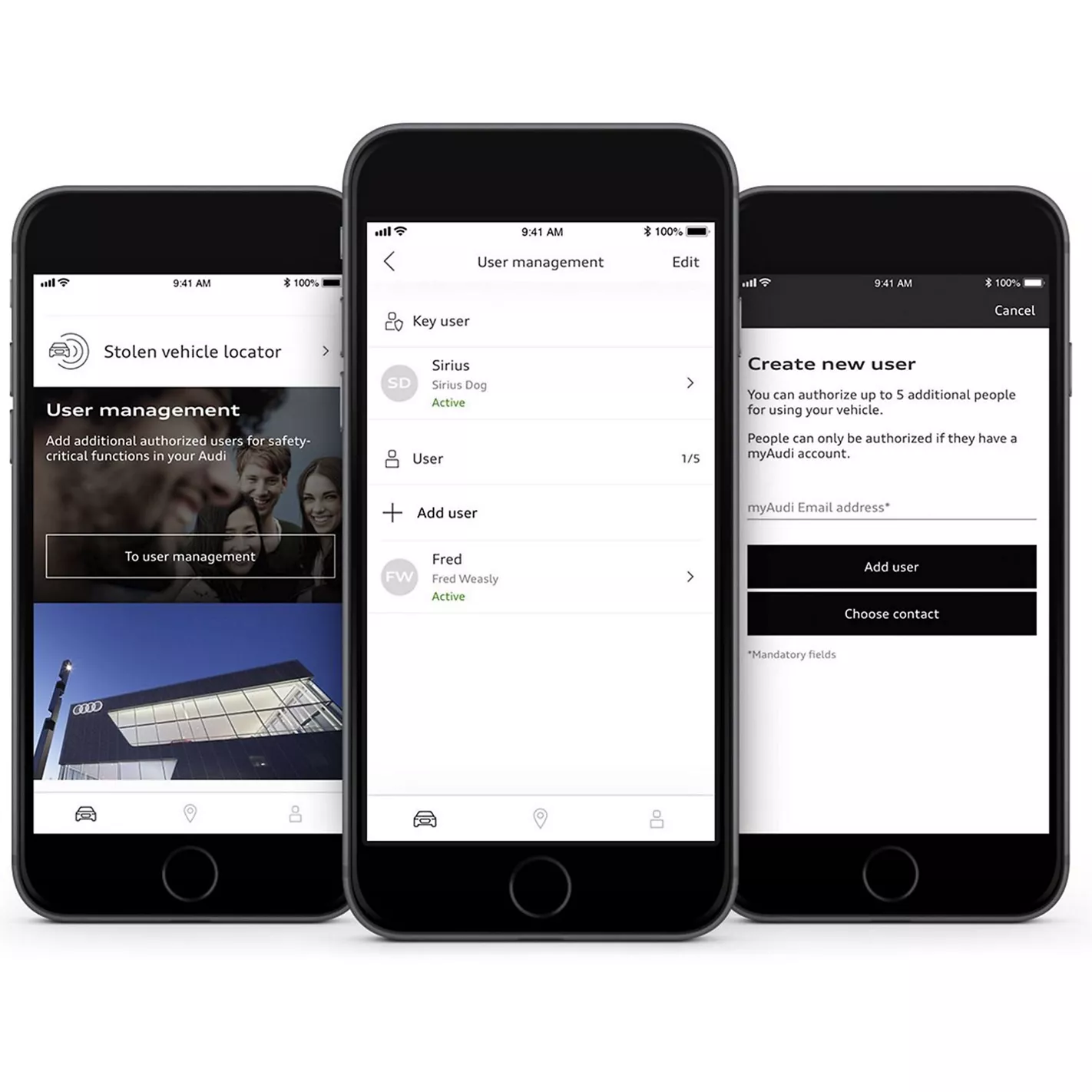 myAudi Vehicle Functions | Audi USA