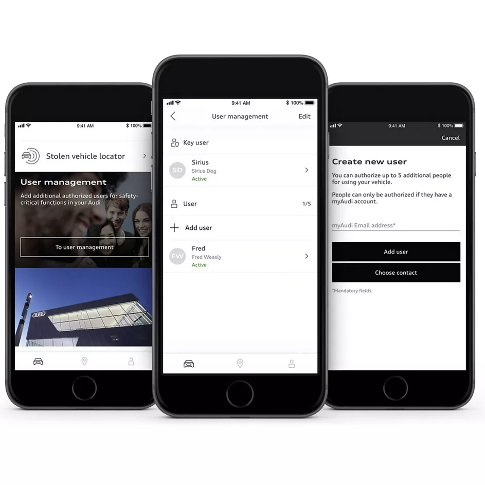 myAudi Vehicle Functions | Audi USA