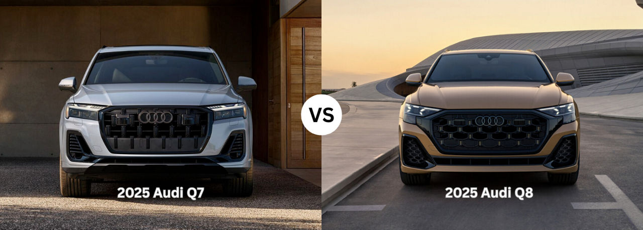 2025 Audi Q7 vs Q8