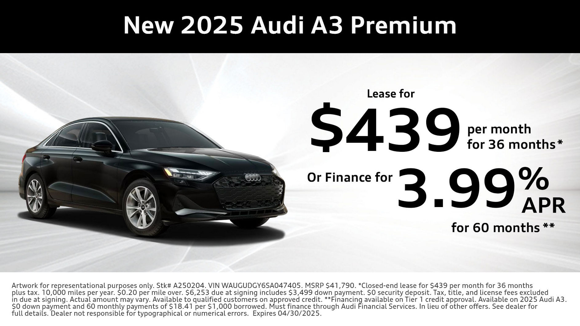 Audi Lease Specials & Deals in Mission Viejo, CA | New Audi Specials