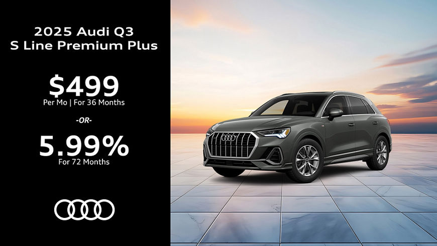 New Audi Special Offers | Audi Lease & Finance Incentives