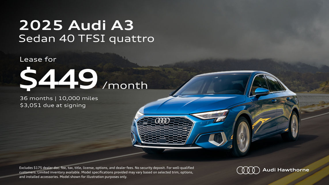 Audi Specials & Finance Offers | Audi Hawthorne