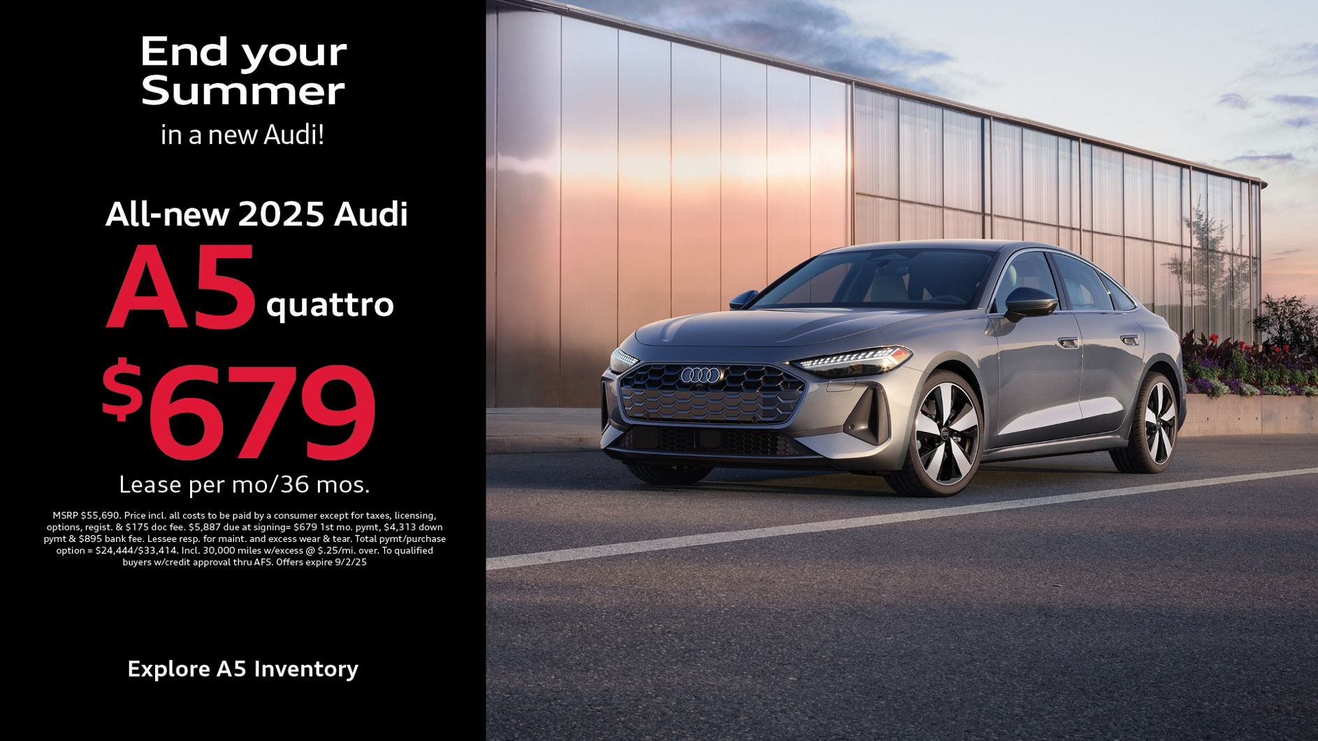 Audi Specials & Finance Offers | Audi Lynbrook