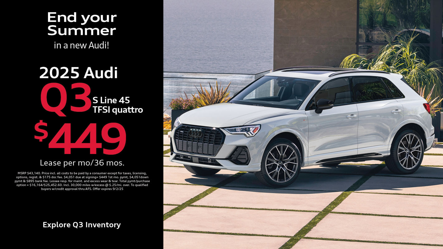 Audi Specials & Finance Offers | Audi Lynbrook