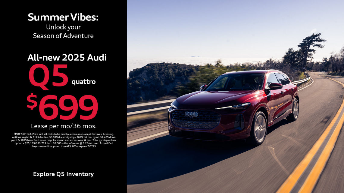 Audi Specials & Finance Offers | Audi Lynbrook