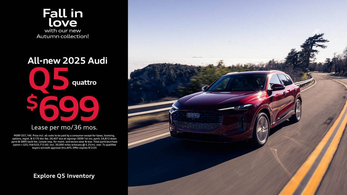 Audi Specials & Finance Offers | Audi Lynbrook