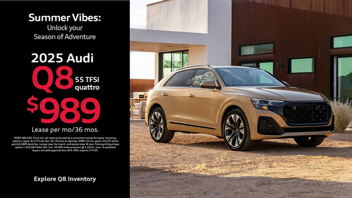 Audi Specials & Finance Offers | Audi Lynbrook