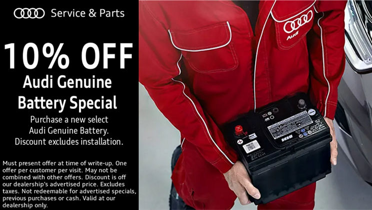 Audi Service and Parts Specials | Audi Boise