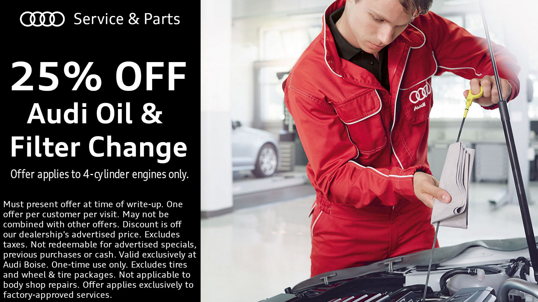 Audi Service and Parts Specials | Audi Boise