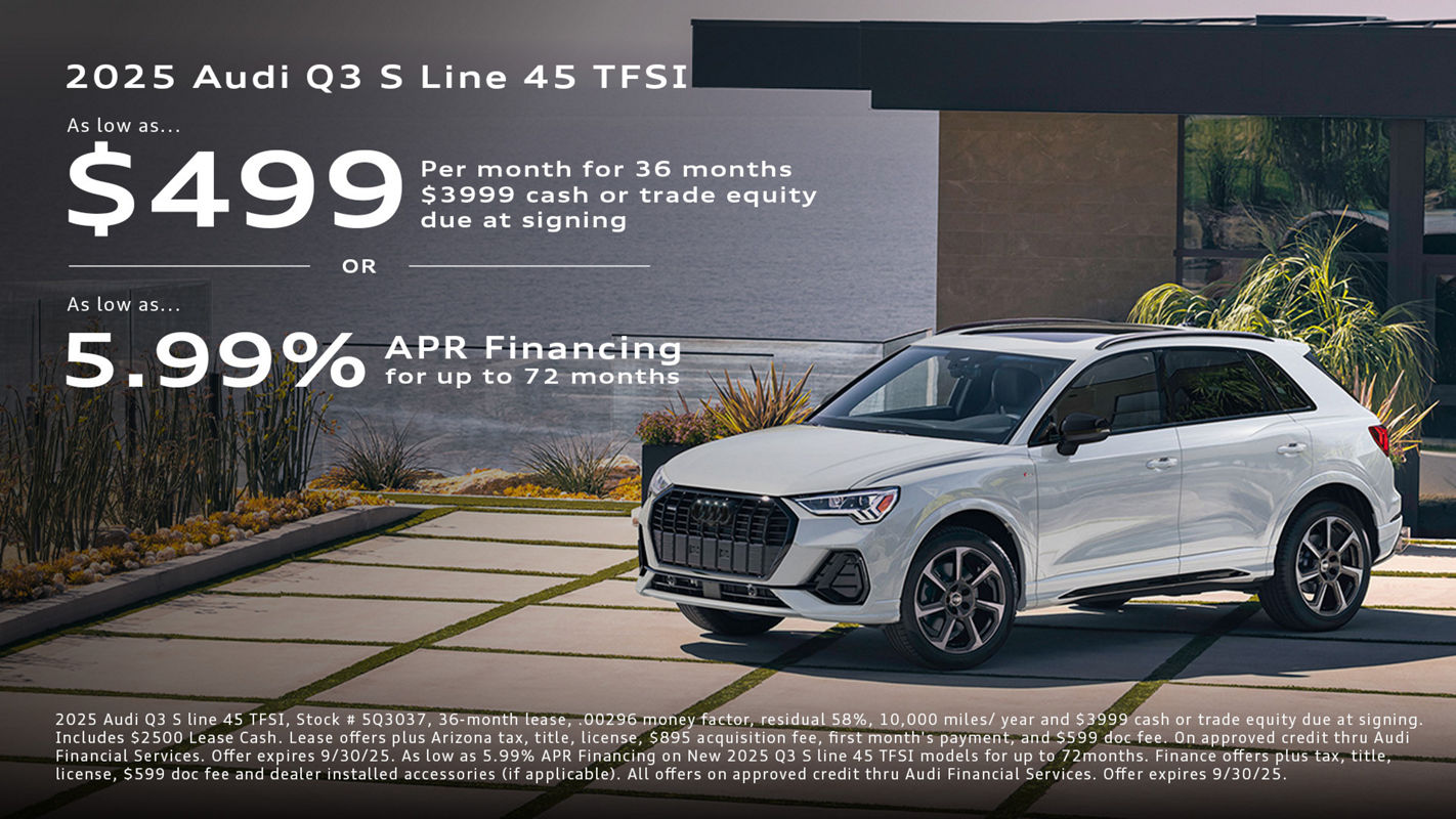 Audi Gilbert - New Audi & Used Cars Dealer in Gilbert, AZ