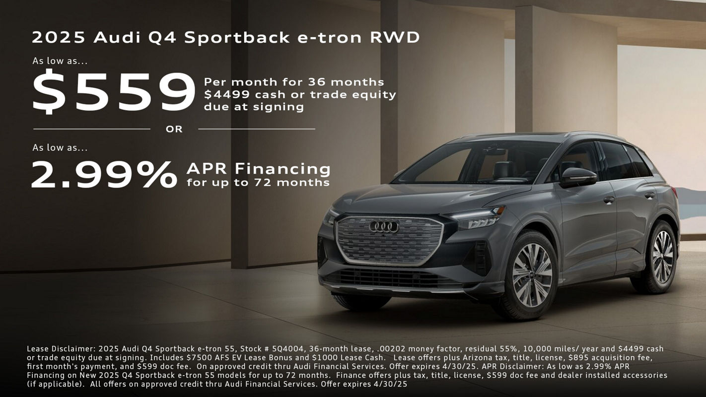 Audi Gilbert - New Audi & Used Cars Dealer in Gilbert, AZ