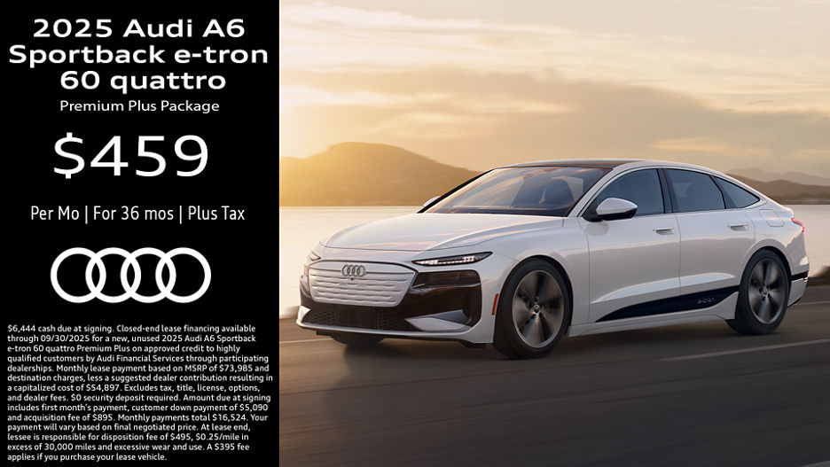 Audi Specials & Finance Offers | Audi Tacoma