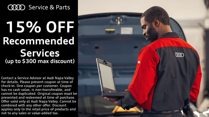Audi Service and Parts Specials | Audi Napa Valley